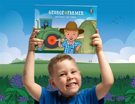 George The Farmer Haystack Hat Trick Picture Book
