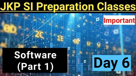 Software Part 1 Jkp Sub Inspector Preparation Classes Jkssb