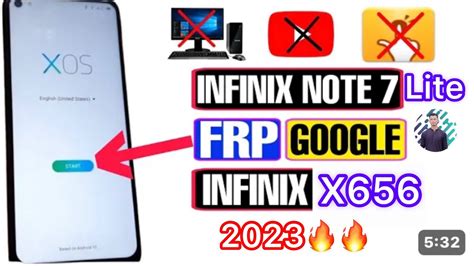 Infinix Note Lite X Frp Bypass Android New Security Done With Cm Google