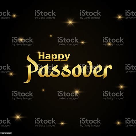 행복한 유월절 손 편지 유대인 휴일 부활절 타이포그래피 포스터 인사말 카드 배너 초대장 엽서 전단지 스티커에 대한 서예