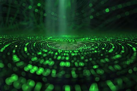 digital binary coding on network futuristic technology background concept stock image image