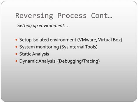 Reverse Code Engineering Ppt