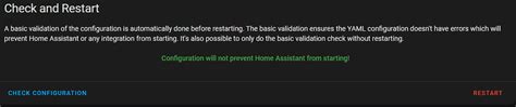 Something Is Seriously Wrong With The Config Check Process Configuration Home Assistant