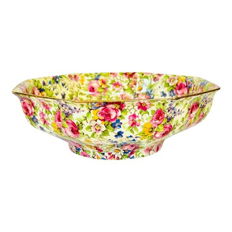 Rwc Royal Winton Chintz Summertime Bowl Chairish