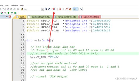 Stm32 Gpiof设置 Mode And Cnf 第八位输入 01 第零位 输出 01stm32入口参数mode Csdn博客