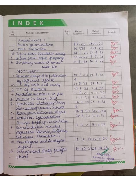 Bio Practical File 1 Pdf