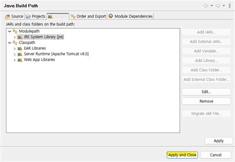 [jsp 오류해결] string cannot be resolved to a type