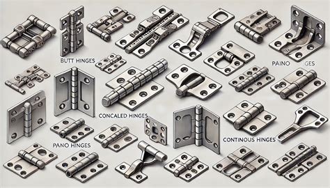 Understanding The Different Types Of Hinges And Their Uses
