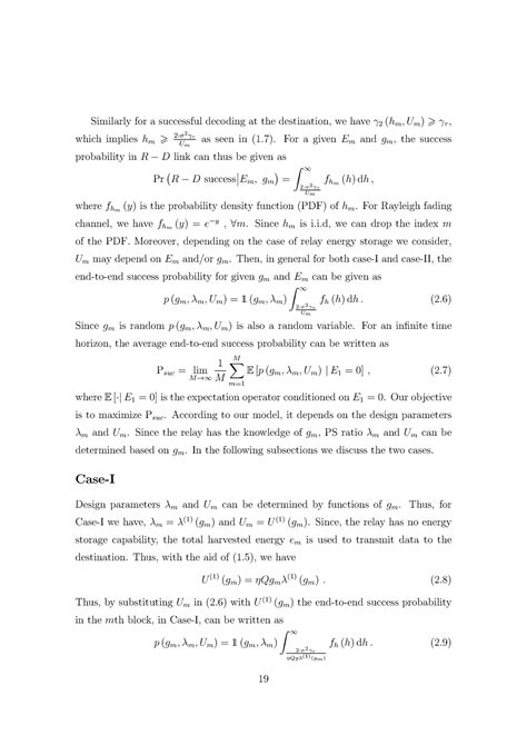 Energy Harvesting Relay Networks 4 Studocu
