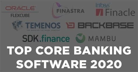 Top Core Banking Software Companies List In SDK Finance