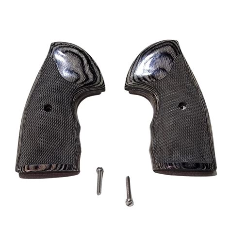 Black Rosewood Grips For Colt Python And 2021 Anaconda
