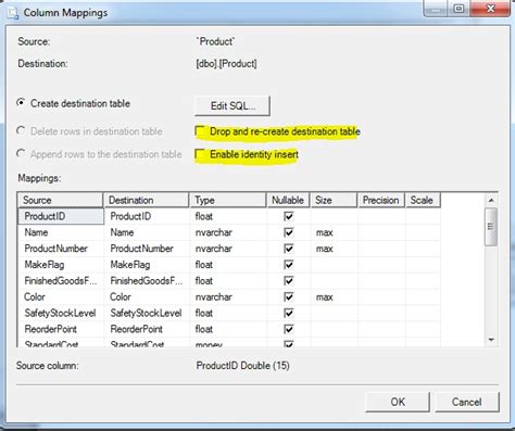 Microsoft Business Intelligence Importing Excel Data Into The Sql Server Table