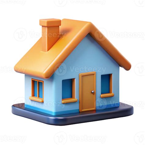 Impressive Standout Scalable Flat Color Illustration Of A House Clean Lines Single Weight