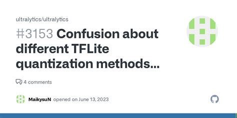 confusion about different tflite quantization methods and corresponding