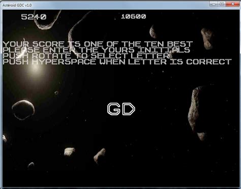 Asteroids Game Love2d By Gamedevcodeur