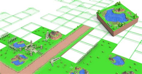 Tileable 3d Terrain Generator Low Poly Environment Asset Pack 关卡设计 Unity Asset Store