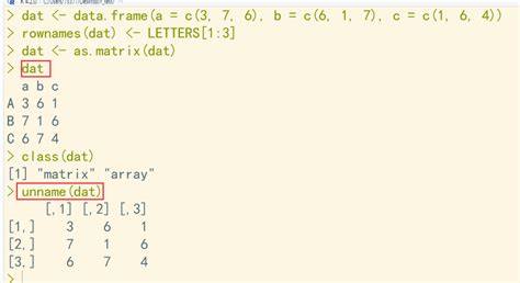 R语言中unname函数 小鲨鱼 博客园