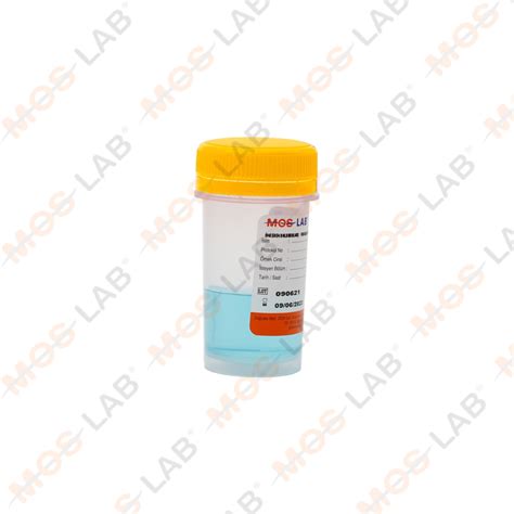 Formalin Filled Container 40 Ml Moslab