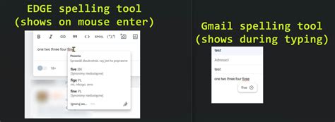 Editors Spelling Tool Show When Typing Like Gmail Redge