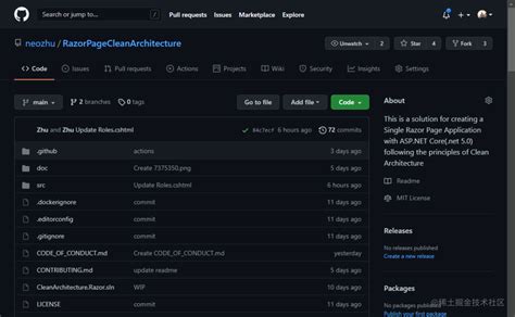 Asp Net Core 轻量级开源项目（遵循cleanarchitecture原则） 董川民