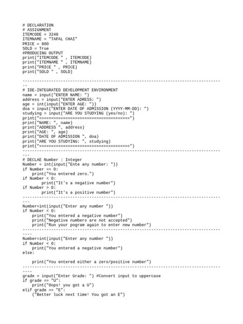 All In One Phython Pdf