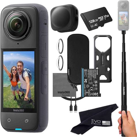 Insta360 X4 Basic Bundle 8K Waterproof 360 Action Camera With 1 2 48MP Sensors 8K 360 HDR
