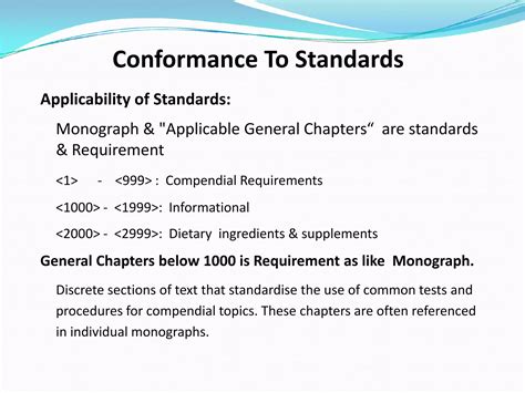 Usp General Notices Andgeneral Chapters An Overview Dr A Amsavel Pdf