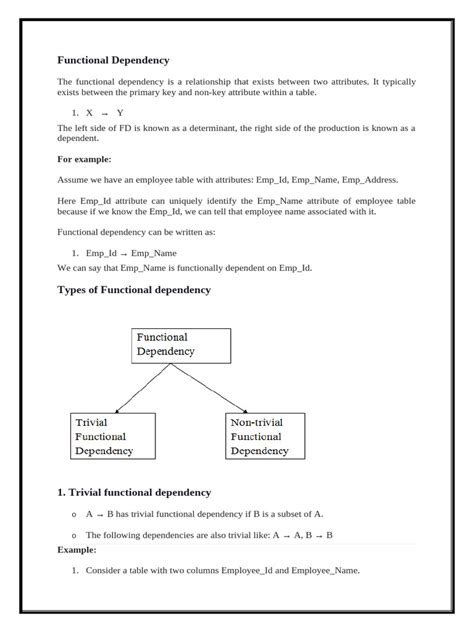 Unit 3 Functional Dependency Pdf Data Model Information