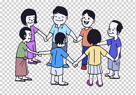 Grupo Social Dibujo Multitud Humano Conversación Dibujos Animados Png