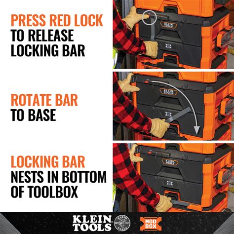 Modbox™ Two Drawer Toolbox 54822mb Klein Tools