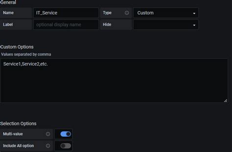 Grafana Variables Query It Services · Issue 1146 · Grafanagrafana