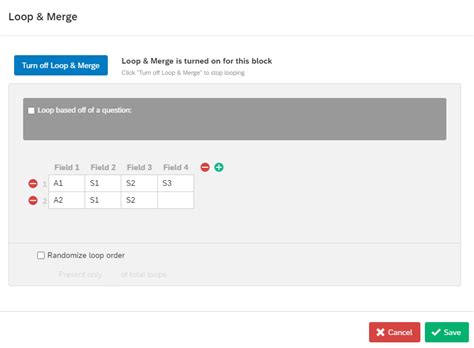 Show Only Relevant Statements Xm Community
