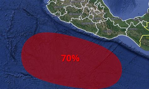 Crece Al 70 Probabilidad De Huracán