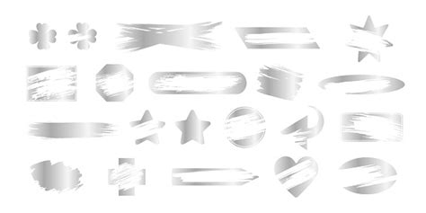 인스턴트 스크래치 복권 모양 긁힌 질감 템플릿 마크 벡터 일러스트 레이 션으로 설정 복권표에 대한 스톡 벡터 아트 및 기타