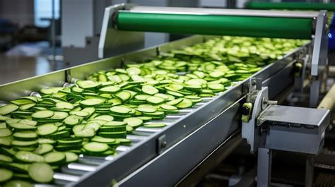 Premium Photo Organic Vegetable Food Processing