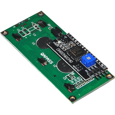 I2c 1602 Lcd Display Module Blue Backlight Osoyoostore