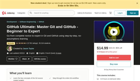 8 Best Github Courses Classes And Tutorials Online With Certificate