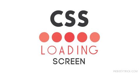 Css Loading Screen Animation Type Preloader