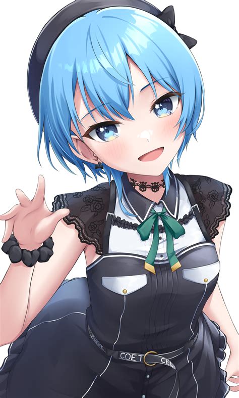 Self Borrowed Hairstyle Danbooru