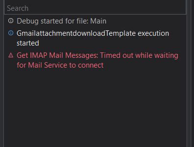Getting An Error While Using Get IMAP Activity Activities UiPath Community Forum