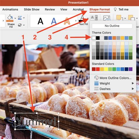 Does Providing Outlines To Text Make It Easier To Read On Microsofts PowerPoint KenKen ALaCarte