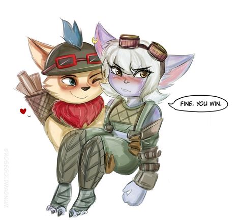 League Of Legends Tristana And Teemo
