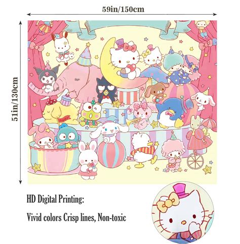 Hello Kitty Schoolbehang Hello Kitty Safe N Sound Muursticker