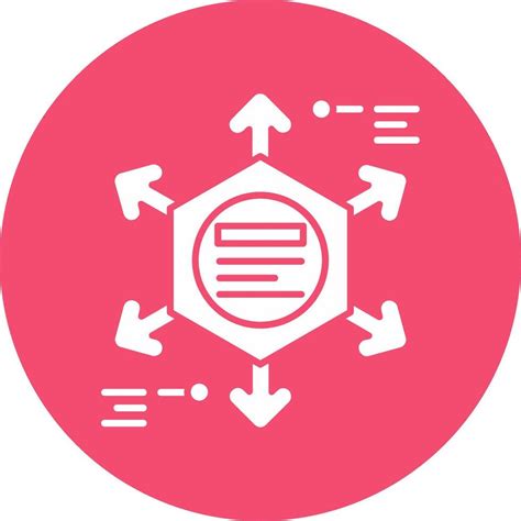 Diagram Glyph Circle Multicolor Icon 38743344 Vector Art At Vecteezy