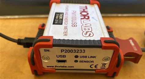 Thorlabs Pm100usb Power Meter Ebay
