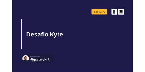 Desafio Kyte Patrick Figma