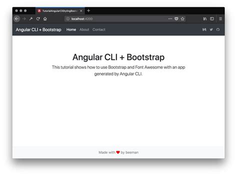 Tutorial Add Bootstrap To Angular Cli Apps Rangular2
