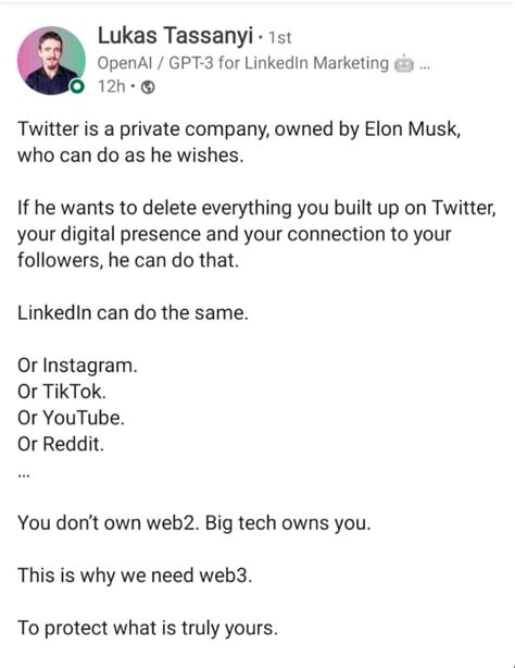 Muhammad Asad Zaeem Linkedin‘de Blockchain Web3 Tech Web2 Whatsapp Twitter Development