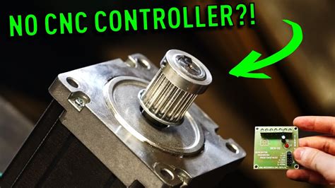 How To Control A Stepper Motor Without A Cnc Controller Youtube