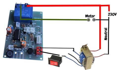 Automatic Water Level Controller With Dry Run Protection